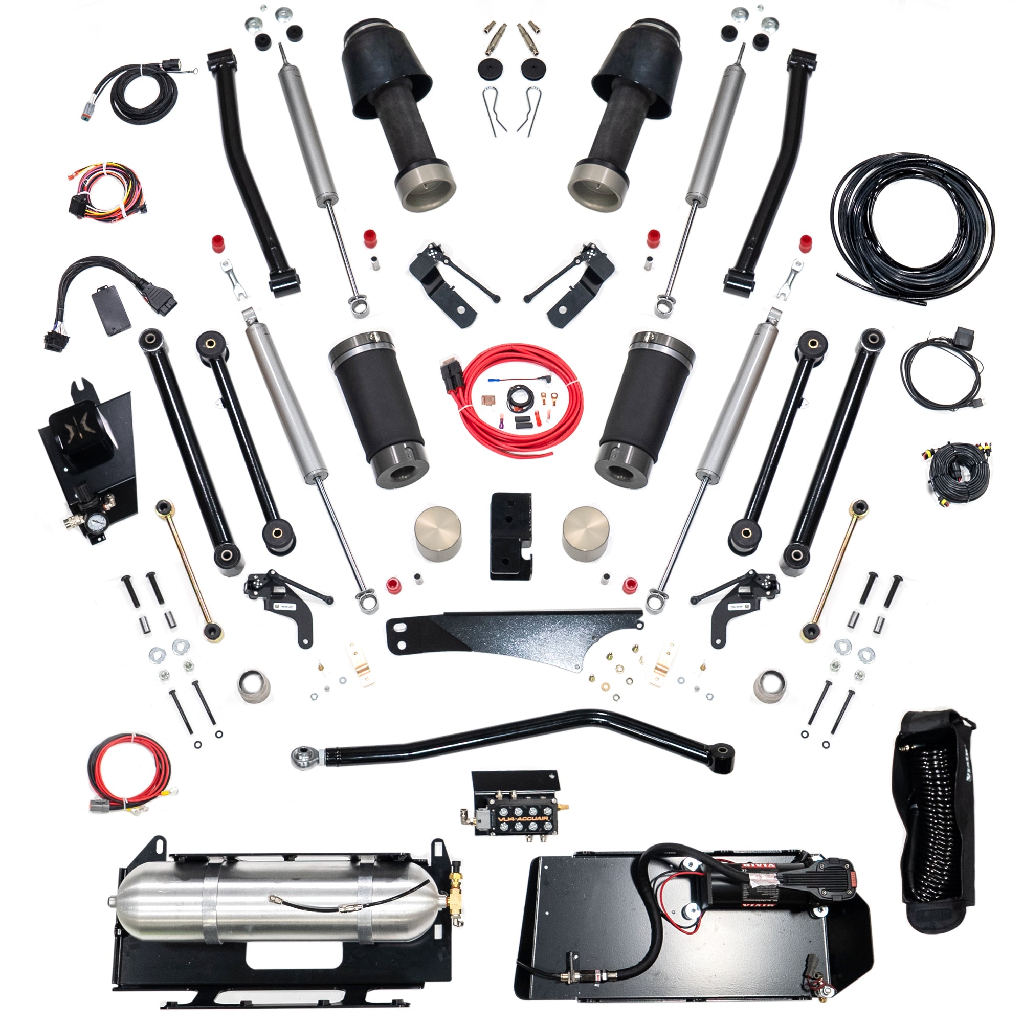 2007-2018 Jeep Wrangler JKU 3-Inch Lift Kit – AccuAir Suspension